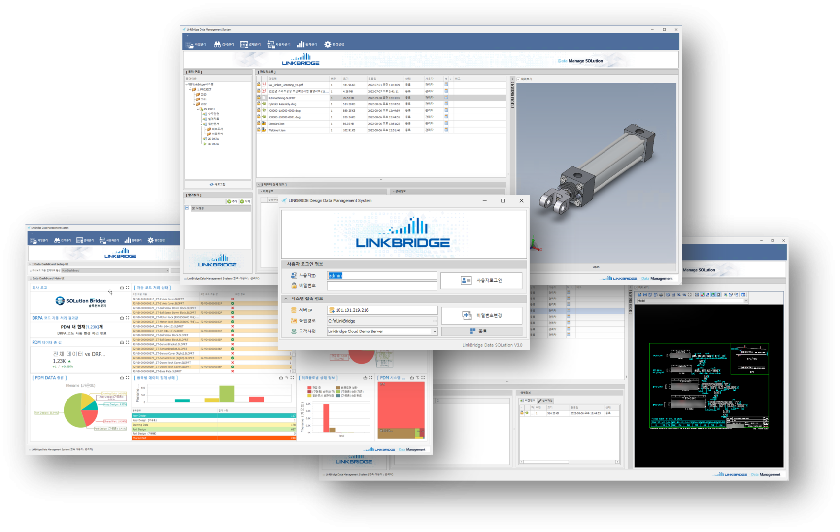 LinkBridge PDM - 솔루션웨이브